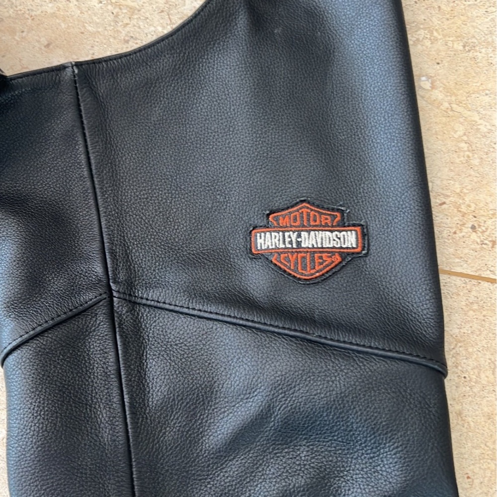 Harley Davidson Leather Chaps Size Womens Xs - Gem